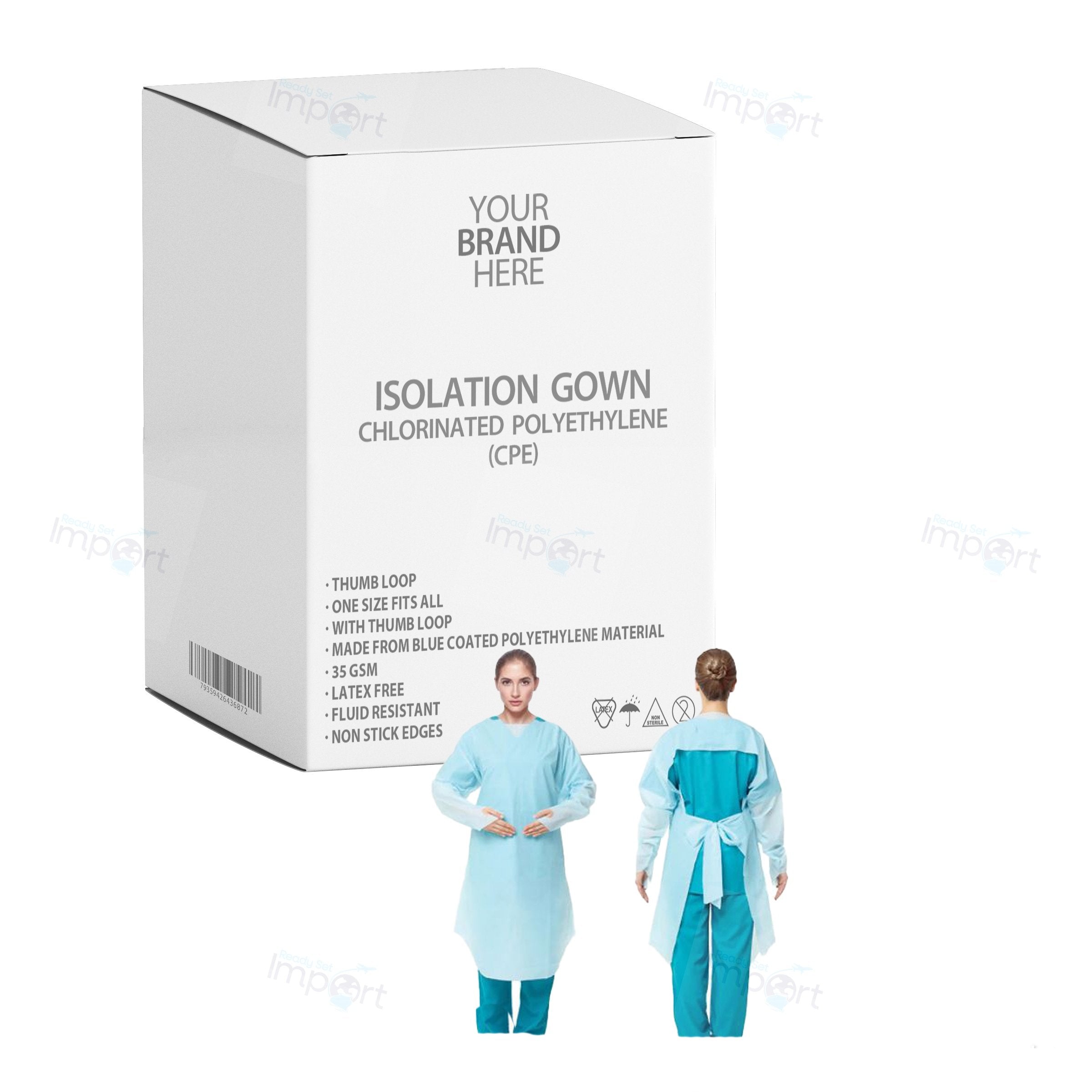 Isolation Gowns – Ready . Set . Import