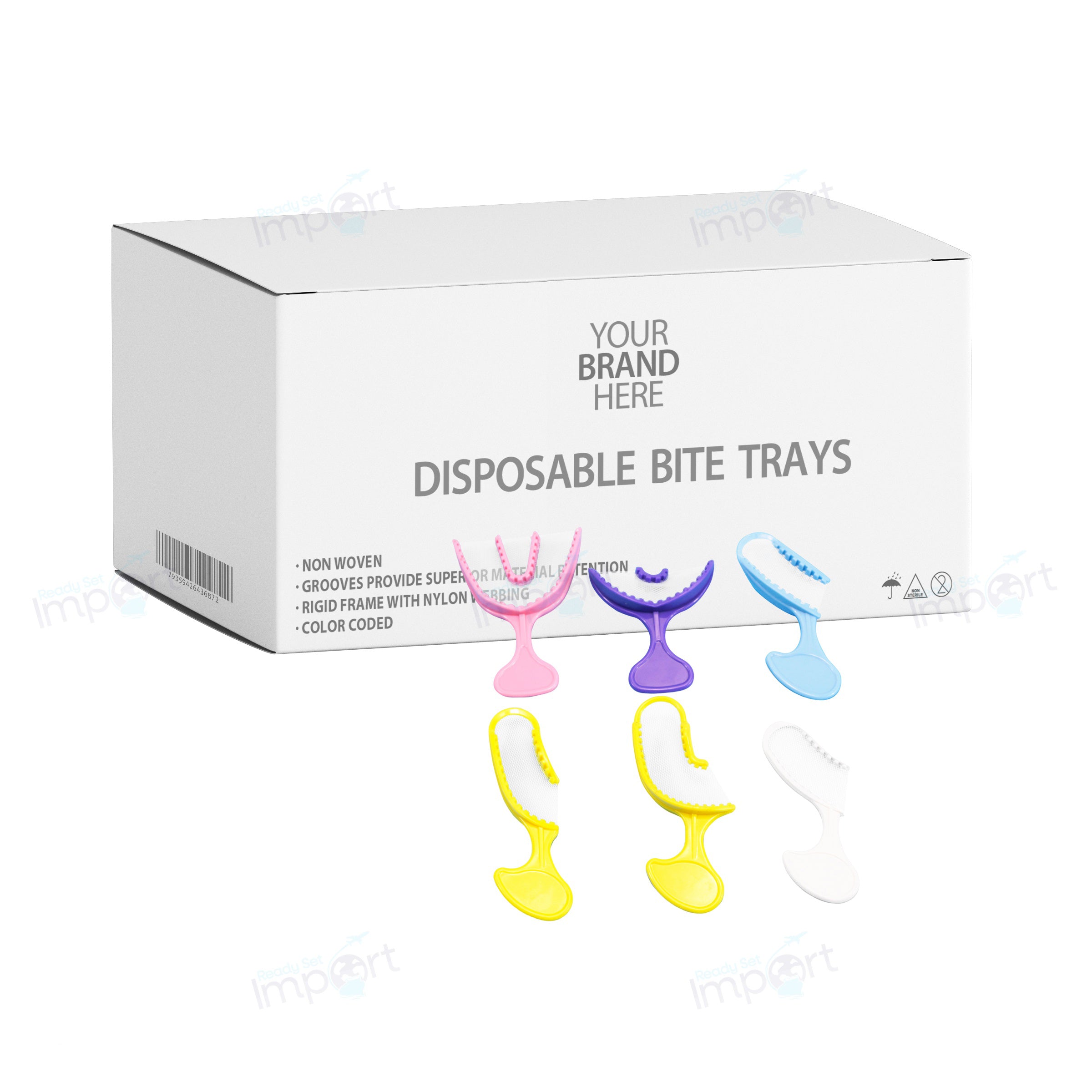 Disposable Bite Trays – Ready . Set . Import
