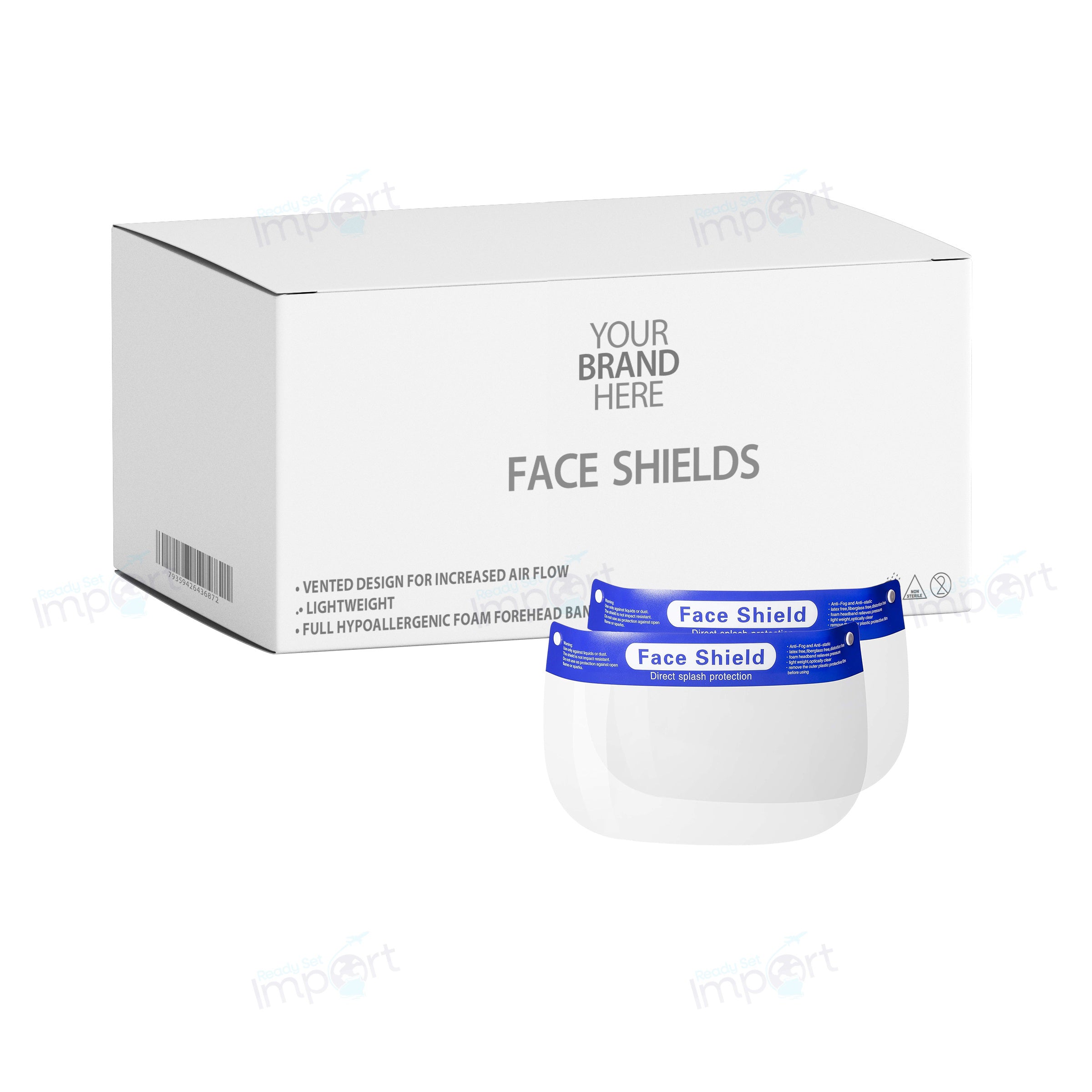 Face Shields – Ready . Set . Import
