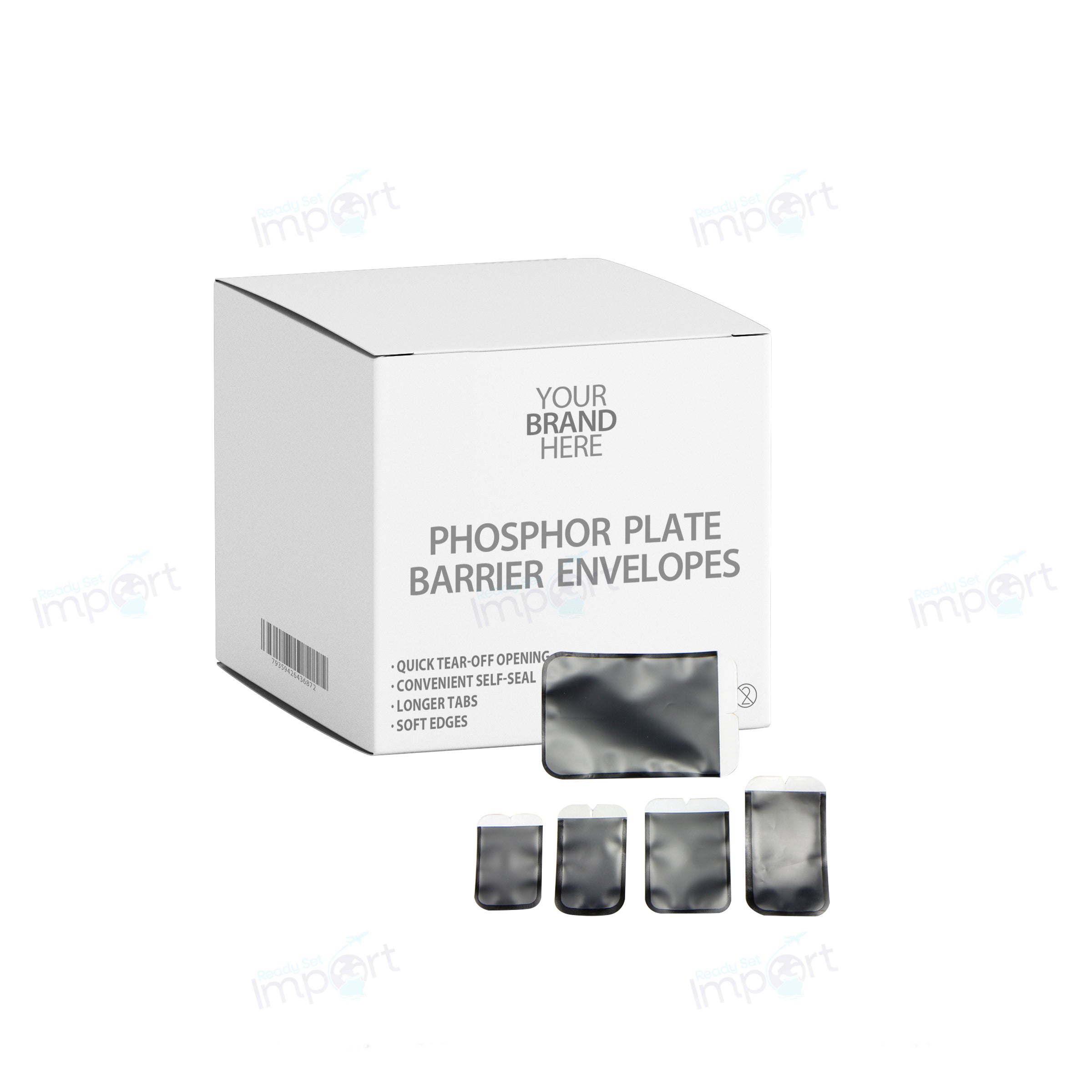 Phosphor Plate Barrier Envelopes – Ready . Set . Import